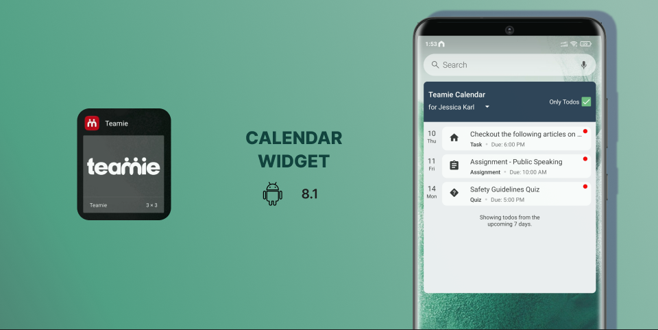 Teamie Mobile App Update (Android – 8.1) - Teamie Updates